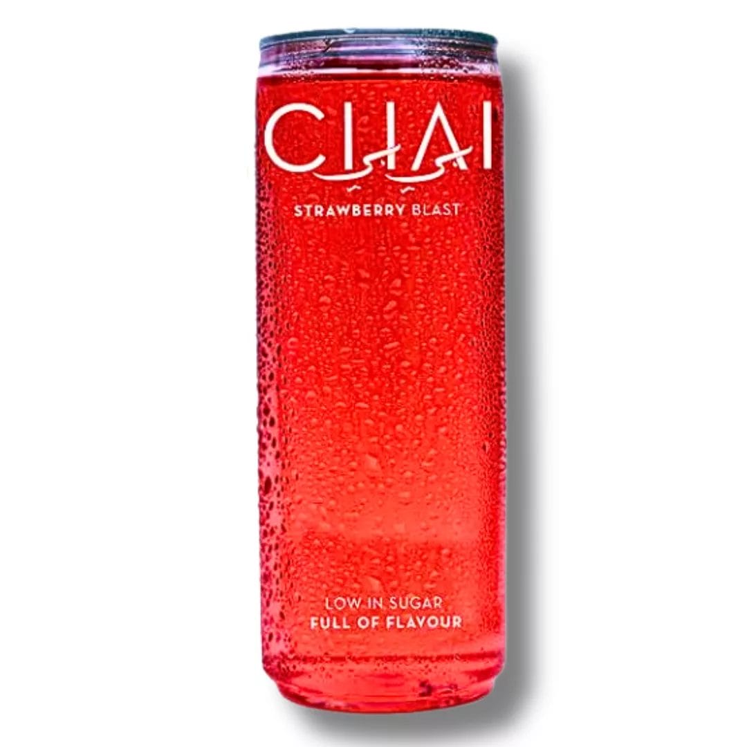 Chaibibi Fizzy Strawberry Blast Drink 330ml - Sugar Rush Emporium